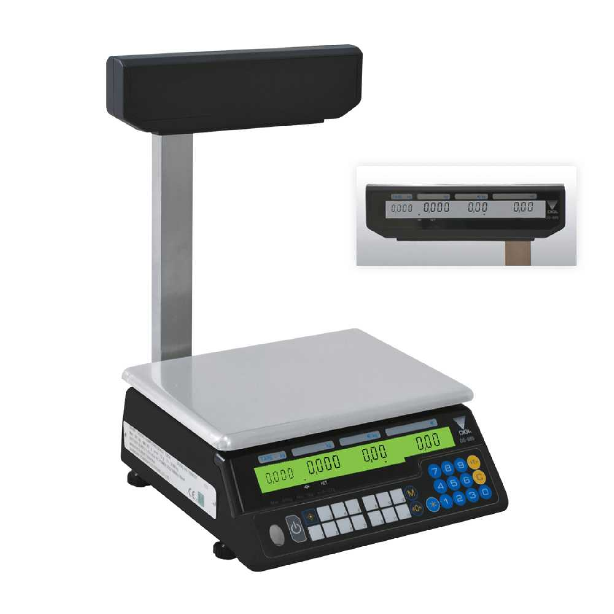 Digi DS-685 Boyunlu Terazi - yazarkasasatisi.com