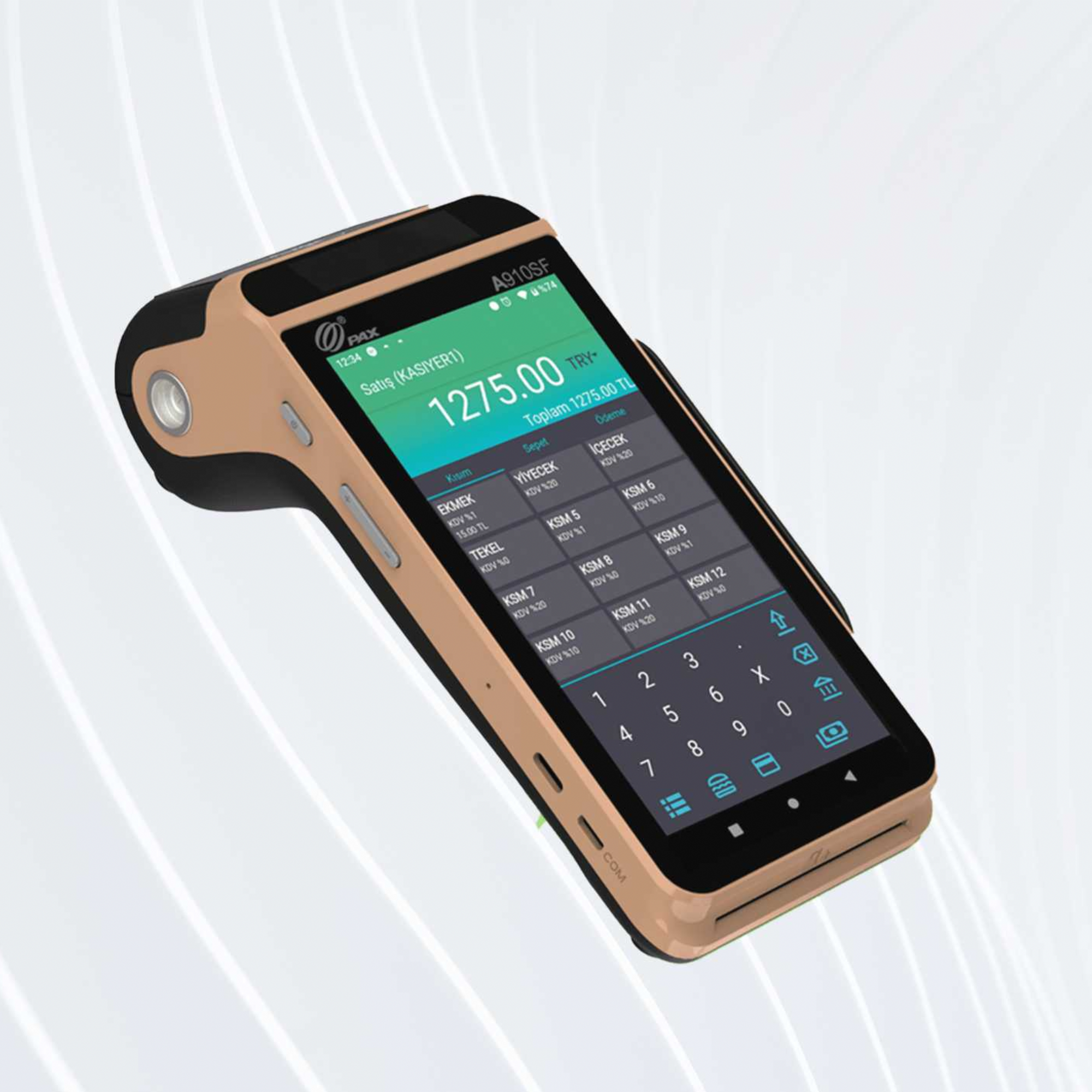 Ingenico Pax A910SF Yeni Nesil Android Pos Yazarkasa - yazarkasasatisi.com