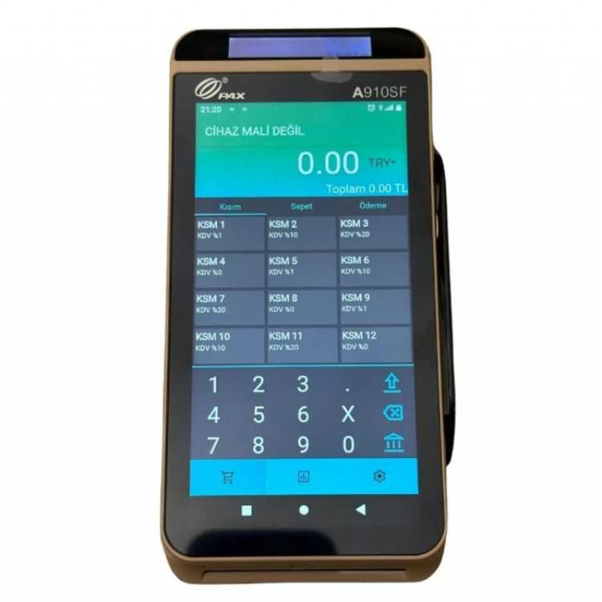 Ingenico Pax A910SF Yeni Nesil Android Pos Yazarkasa - yazarkasasatisi.com